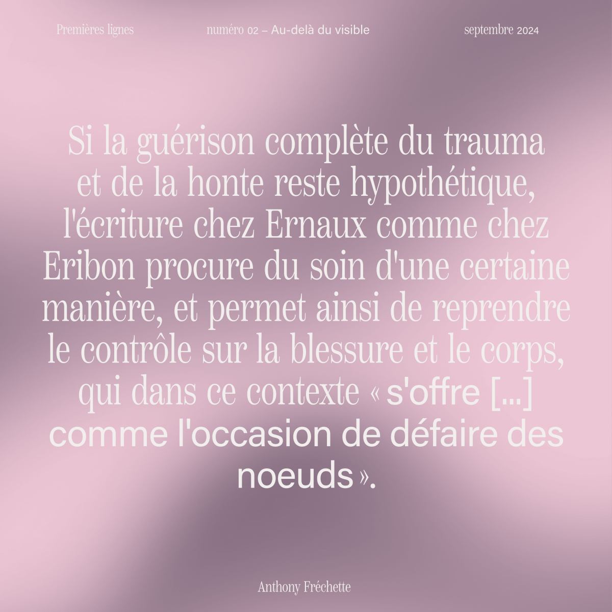 La honte : « émotion corporelle » chez Annie Ernaux et Didier Eribon ...